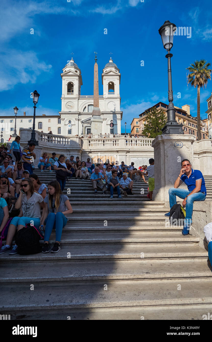 The Spanish Steps in Rome, Italy Stock Photo - Alamy