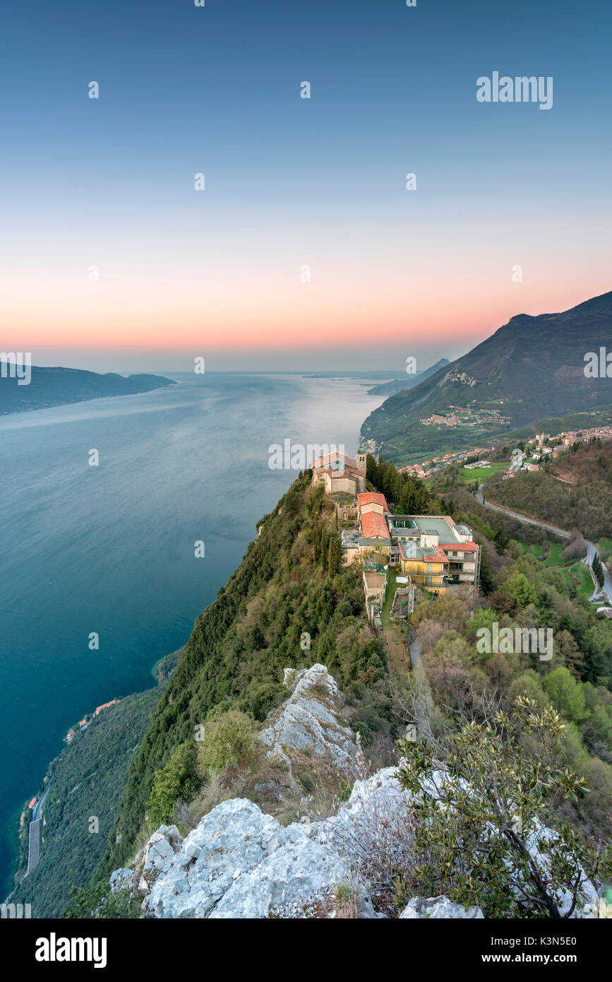 Tignale, Lake Garda, Brescia province, Lombardy, Italy. The ...