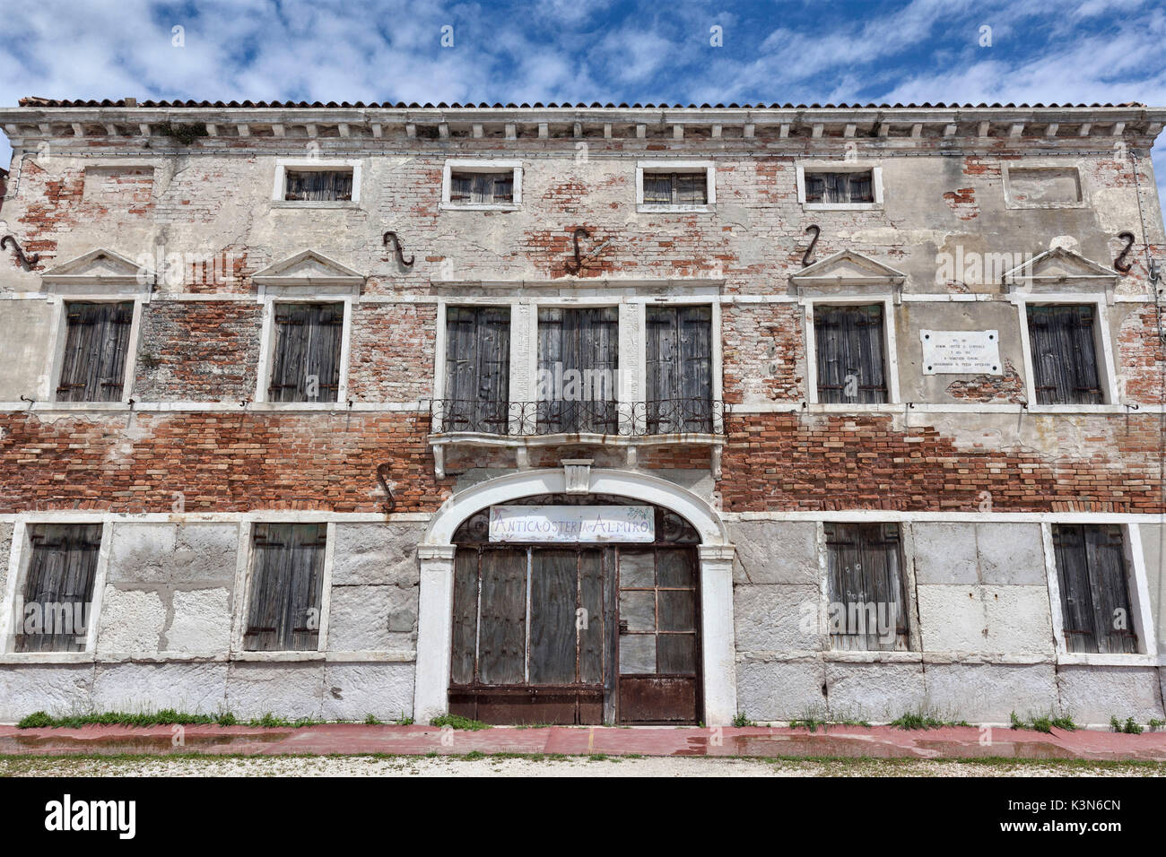 Europe, Italy, Veneto, Venice. Ancient tavern in Lio Piccolo, Cavallino ...