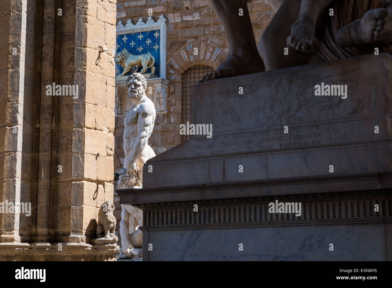 florence, signoria square, tuscany, italy, europe Stock Photo - Alamy
