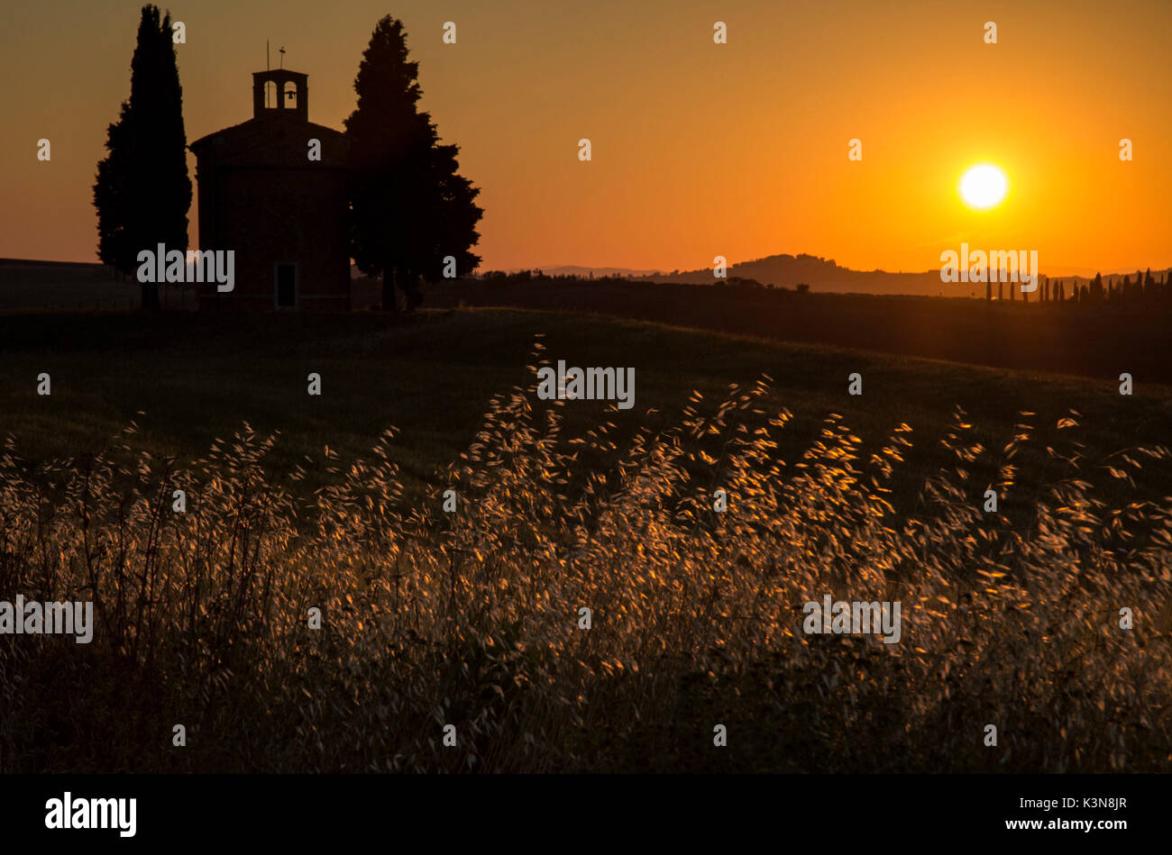 Chapel silhouette hi-res stock photography and images - Alamy