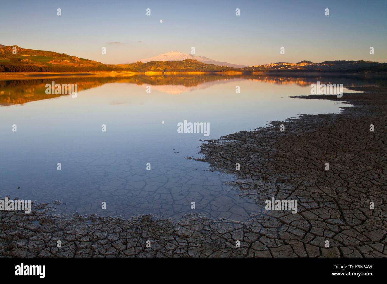 Etna from pozzillo lake hi-res stock photography and images - Alamy