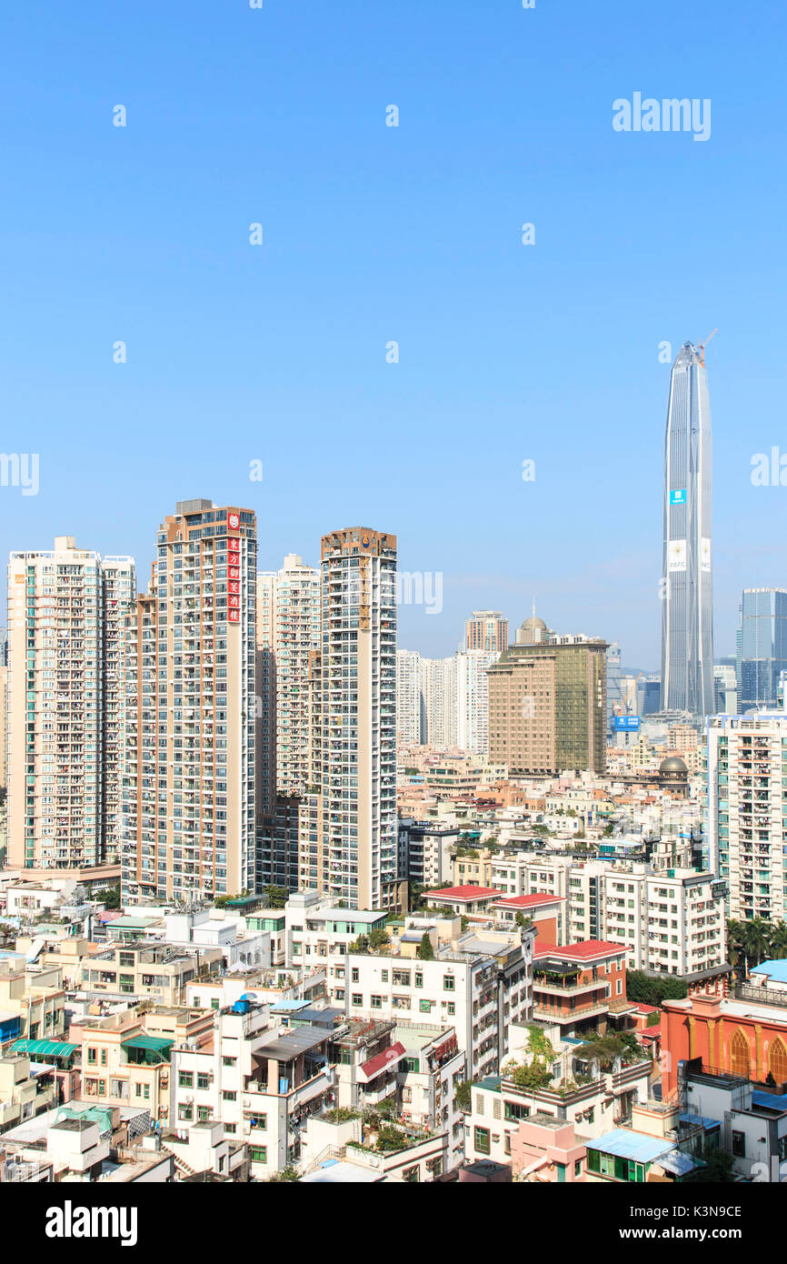 Shenzhen skyline with the kk100 hi-res stock photography and images - Alamy