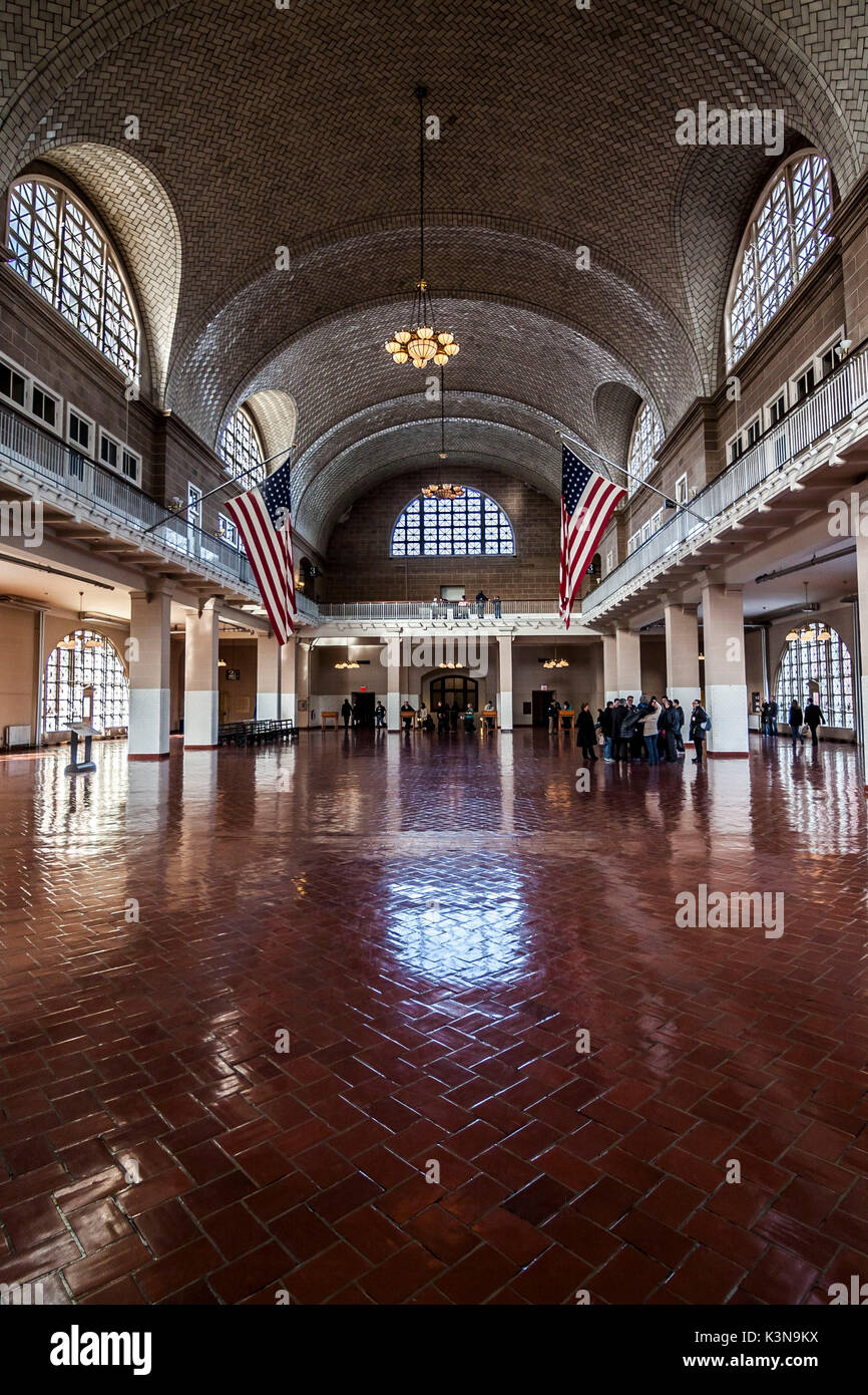 Ellis Island Immigration Station Inside