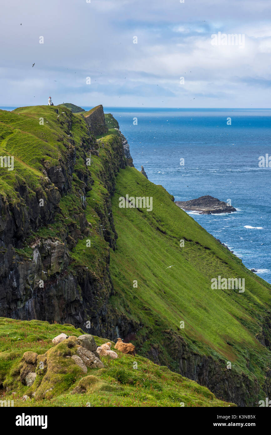 Faroe islands mykines lighthouse hi-res stock photography and images ...