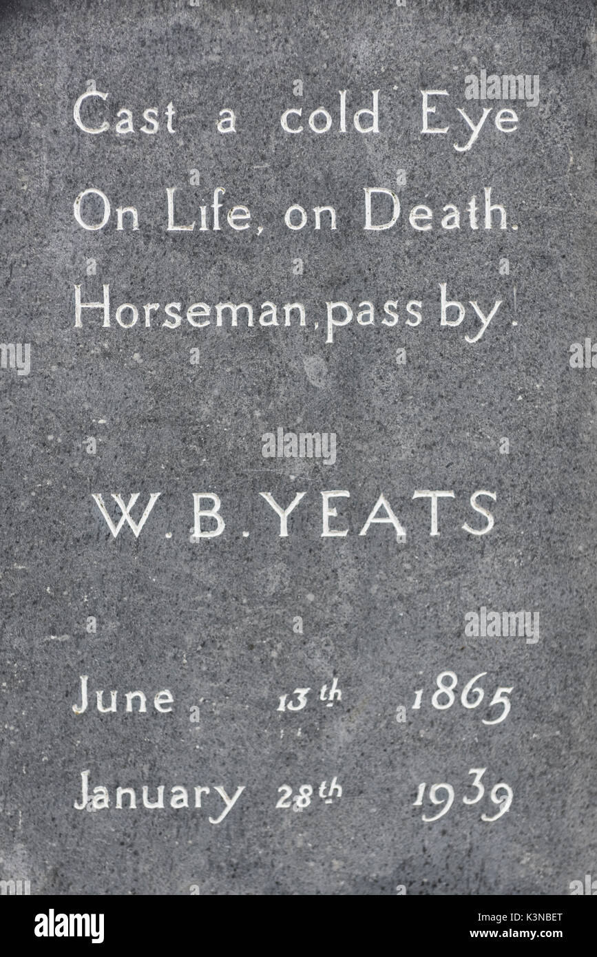 W b yeats hi-res stock photography and images - Alamy