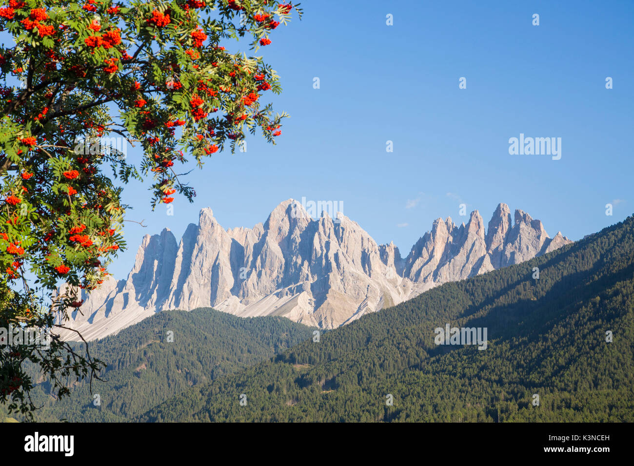 Bolzano odle landscape during summer dolomites hi-res stock photography ...
