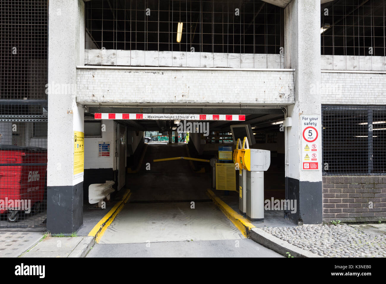 Michael Blampied's Welbeck Street car park on Welbeck Street, London ...