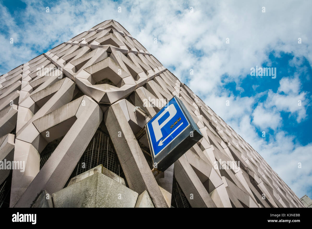 Michael Blampied's Welbeck Street car park on Welbeck Street, London ...
