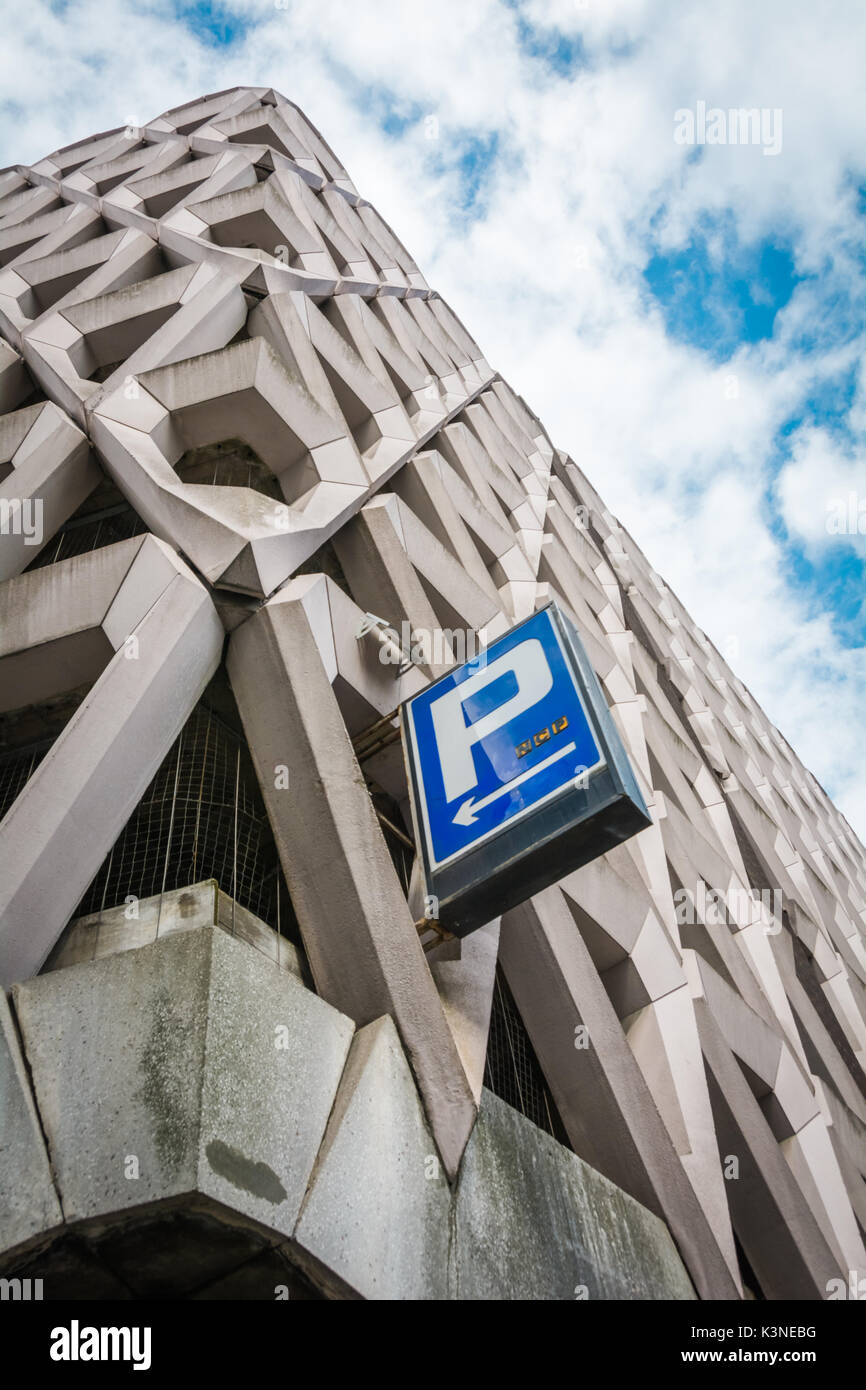 Michael Blampied's Welbeck Street car park on Welbeck Street, London ...