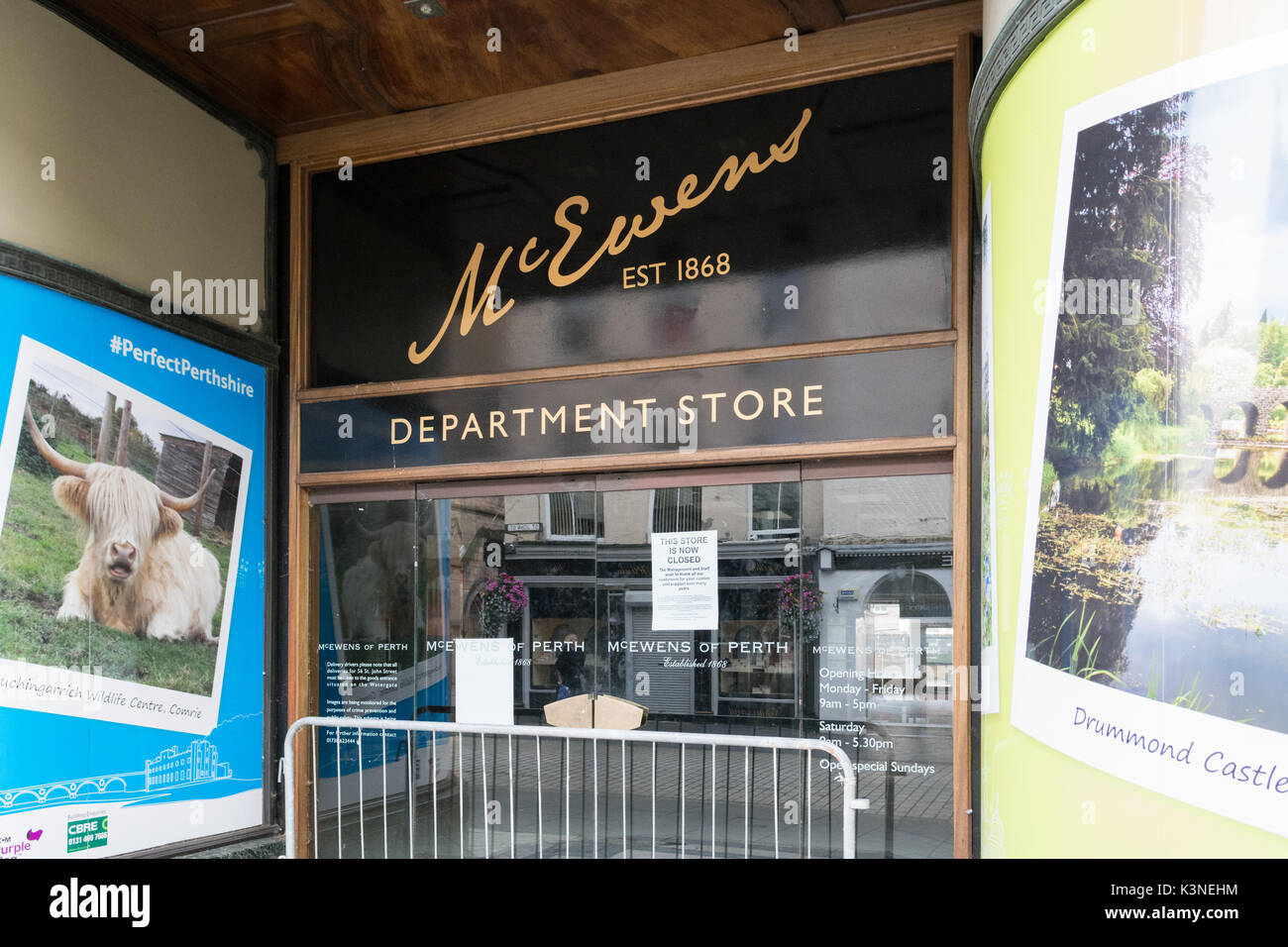 Closed department store perth hi-res stock photography and images - Alamy