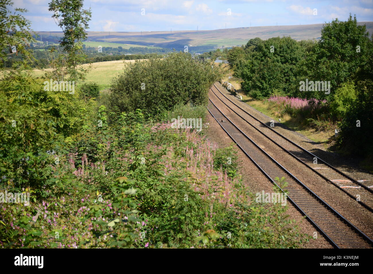 Pennine Railway line Stock Photo - Alamy