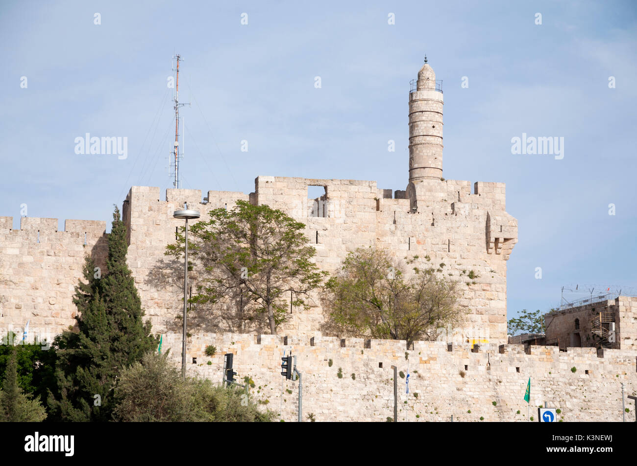 David Fortress and Museum, Jerusalem Stock Photo - Alamy