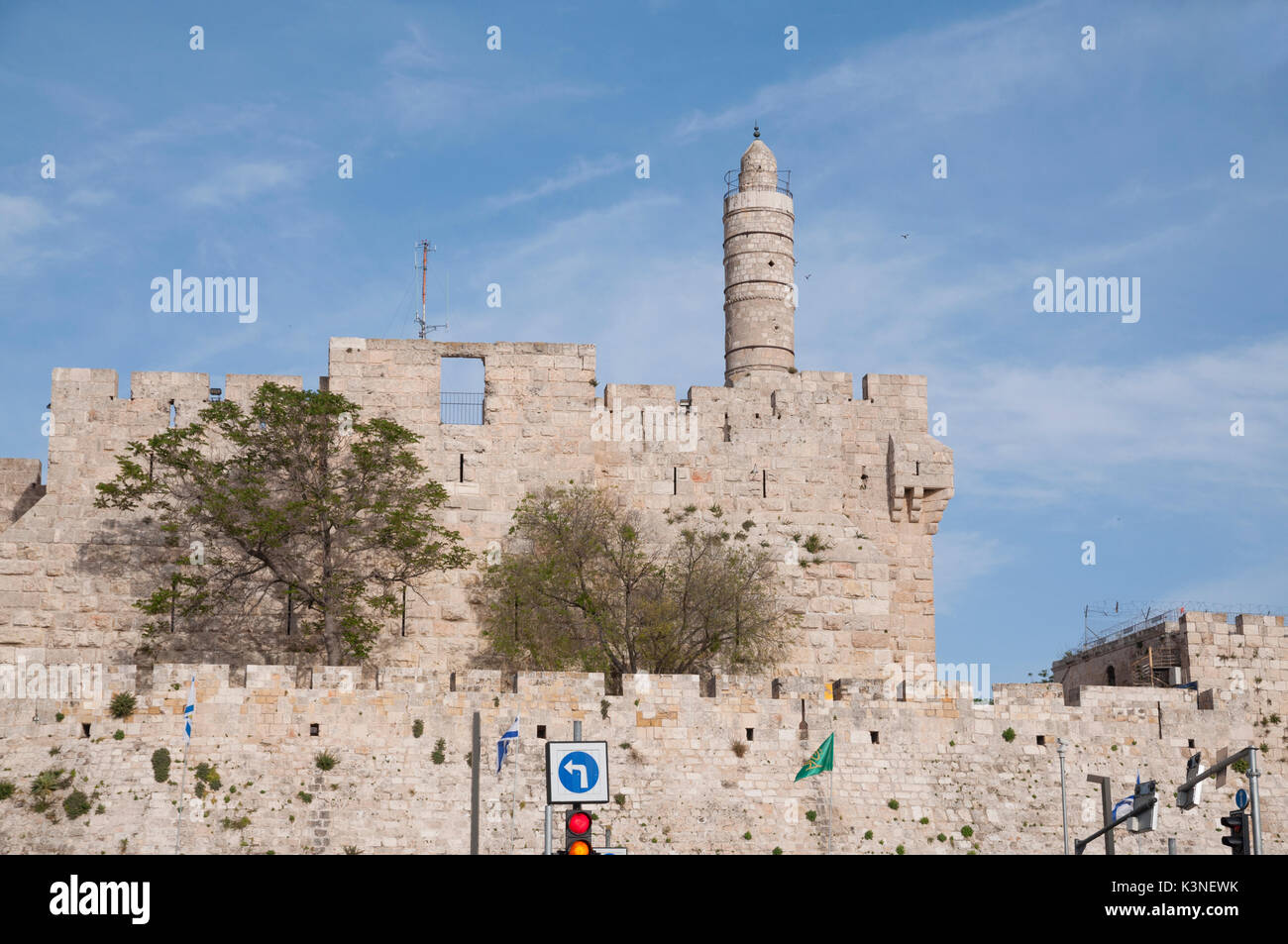 David Fortress and Museum, Jerusalem Stock Photo - Alamy