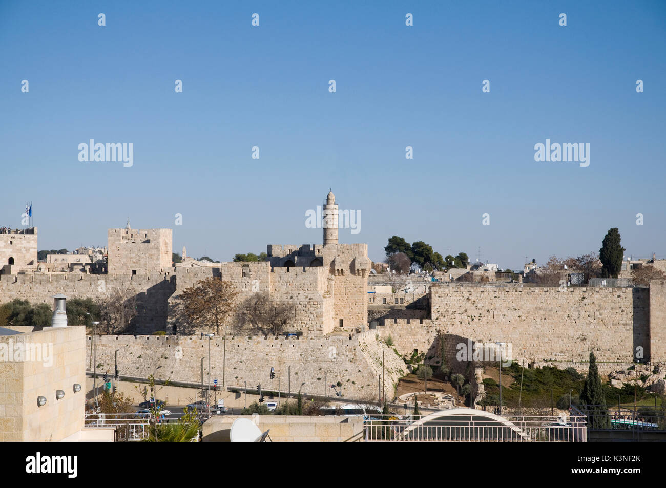 David Fortress and Museum, Jerusalem Stock Photo - Alamy