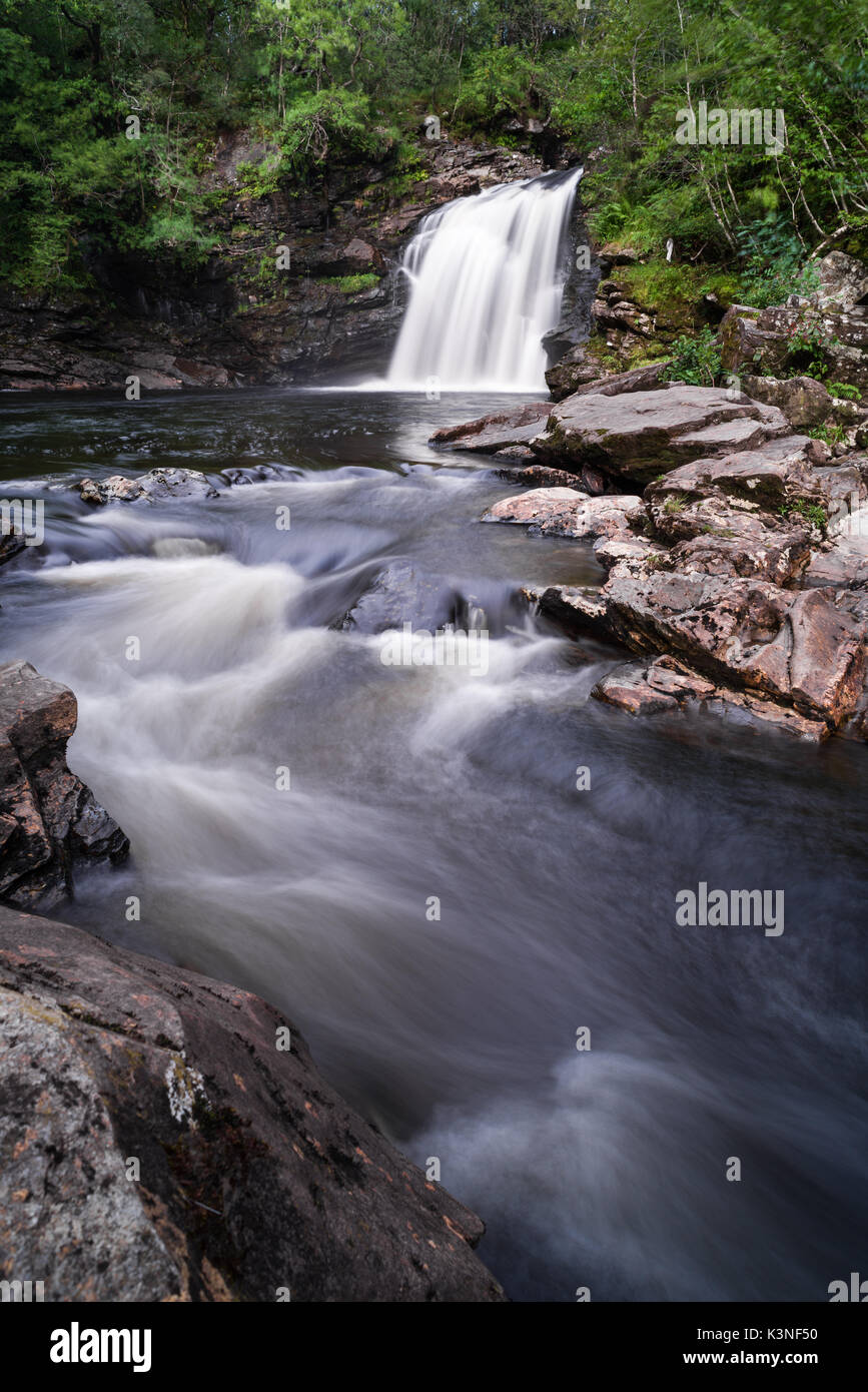 River Falloch Falls, Scotland, United Kingdom Stock Photo - Alamy