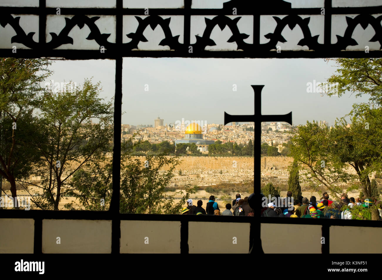 Dominus Flevit Church in Jerusalem Stock Photo - Alamy