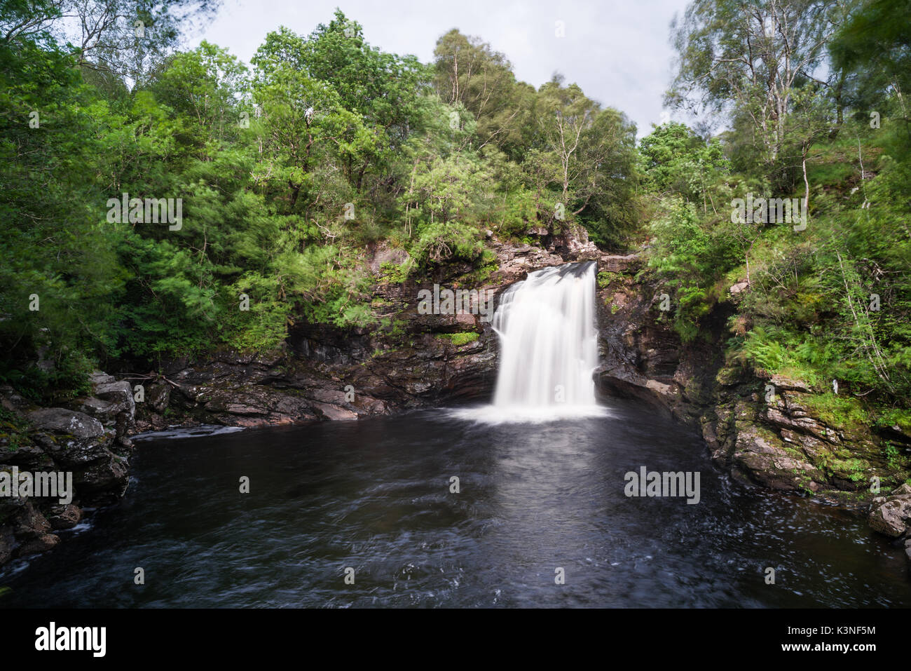 River falloch waterfall hi-res stock photography and images - Alamy
