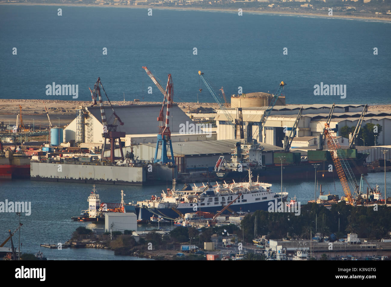Aerial footage cargo ship transportation hi-res stock photography and ...