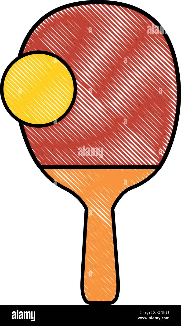 table tennis racket icon vector illustration graphic design Stock ...
