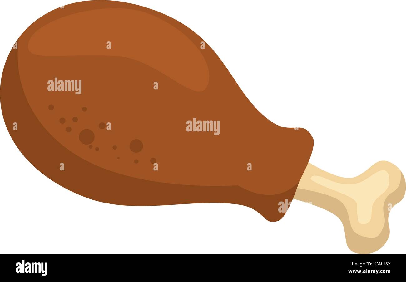 chicken drumsticks icon vector illustration graphic design Stock Vector ...