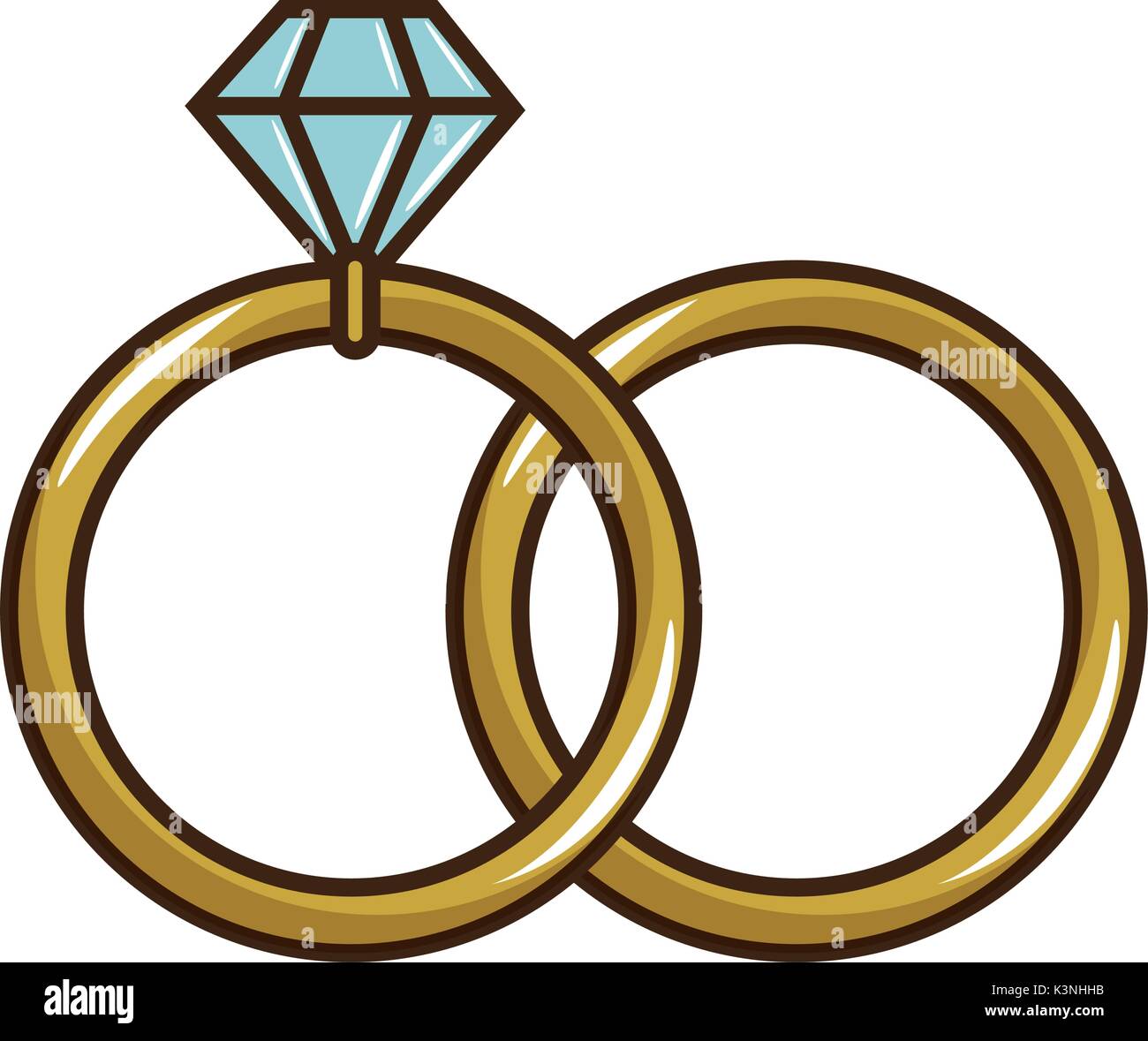 wedding diamond ring Stock Vector Image & Art - Alamy