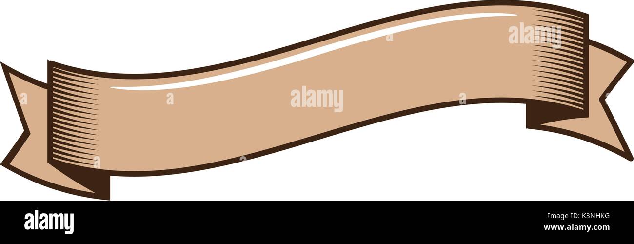 Empty ribbon banner Stock Vector Image & Art - Alamy