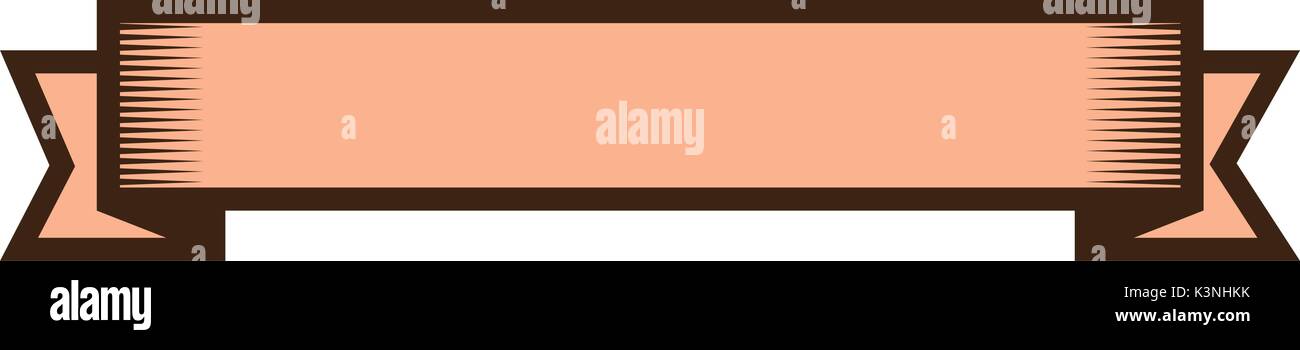 Empty ribbon banner Stock Vector Image & Art - Alamy