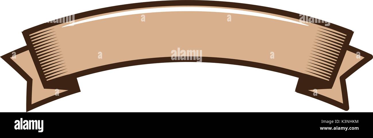 Empty ribbon banner Stock Vector Image & Art - Alamy