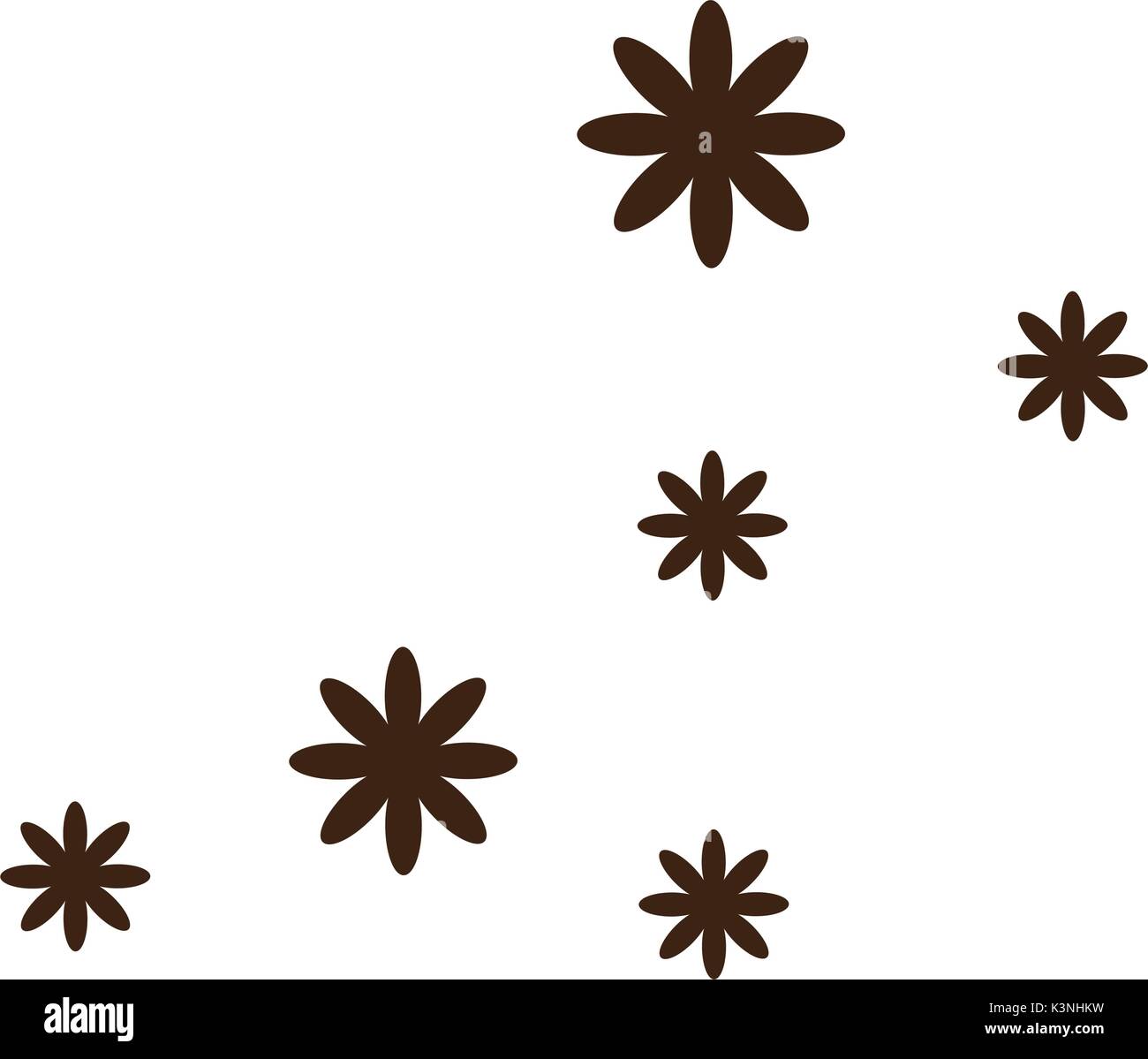 vintage floating flowers Stock Vector Image & Art - Alamy