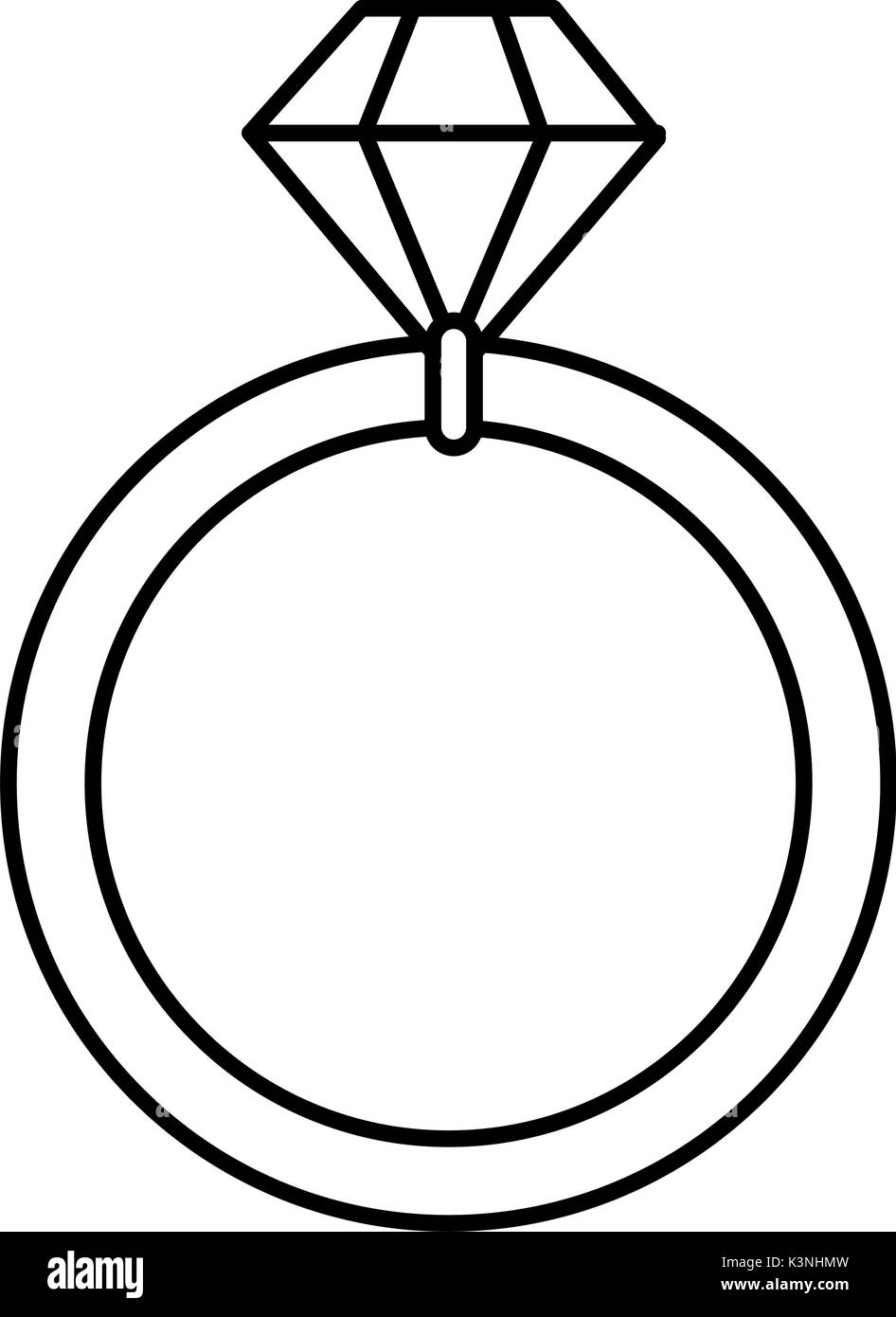 wedding diamond ring Stock Vector Image & Art - Alamy