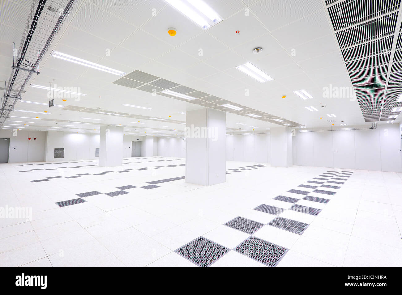 Interior view of an empty data center in Beijing,China Stock Photo - Alamy