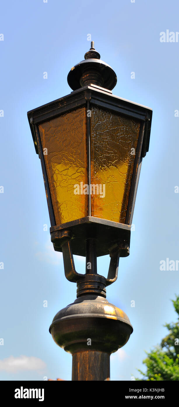 Old style street lamp Stock Photo - Alamy