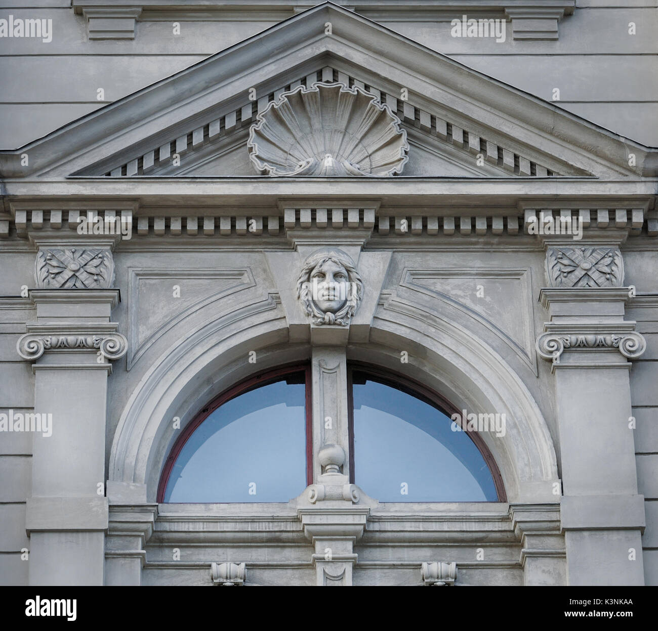 Bas-relief on facade of Lviv State Academic Opera and Ballet Theatre ...