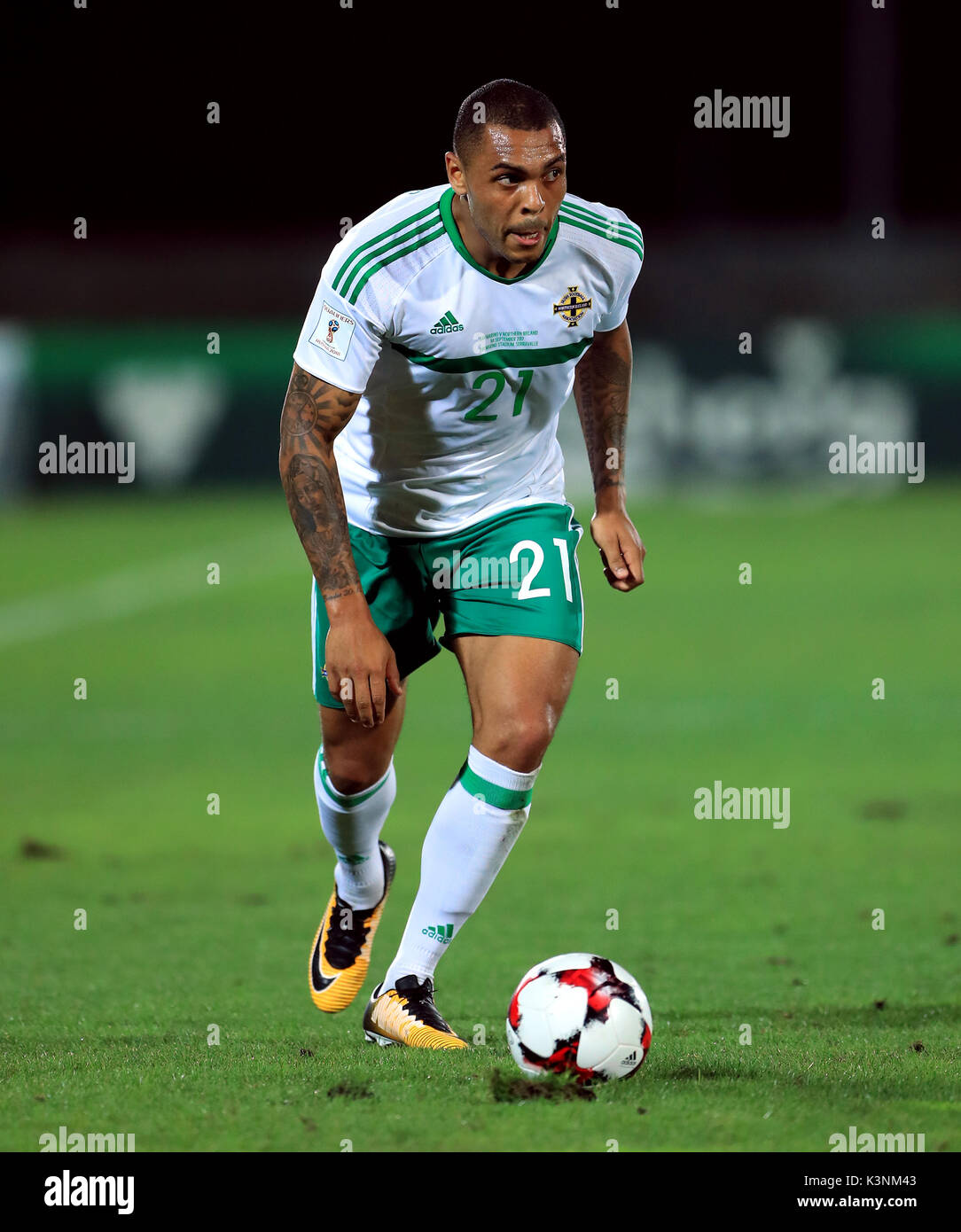 Josh Magennis, Northern Ireland Stock Photo - Alamy