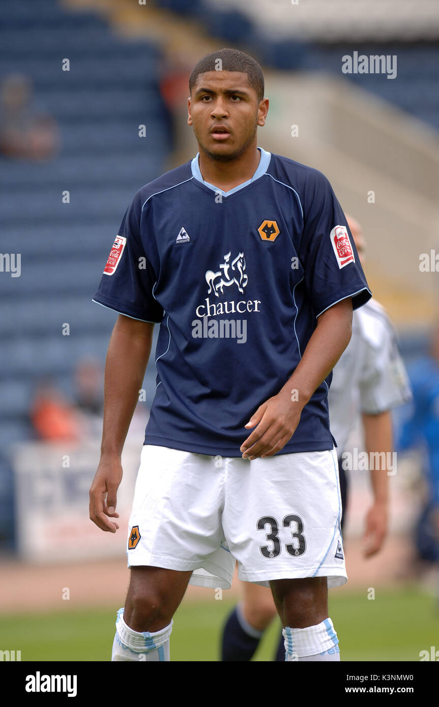 Footballer Leon Clarke Stock Photo - Alamy