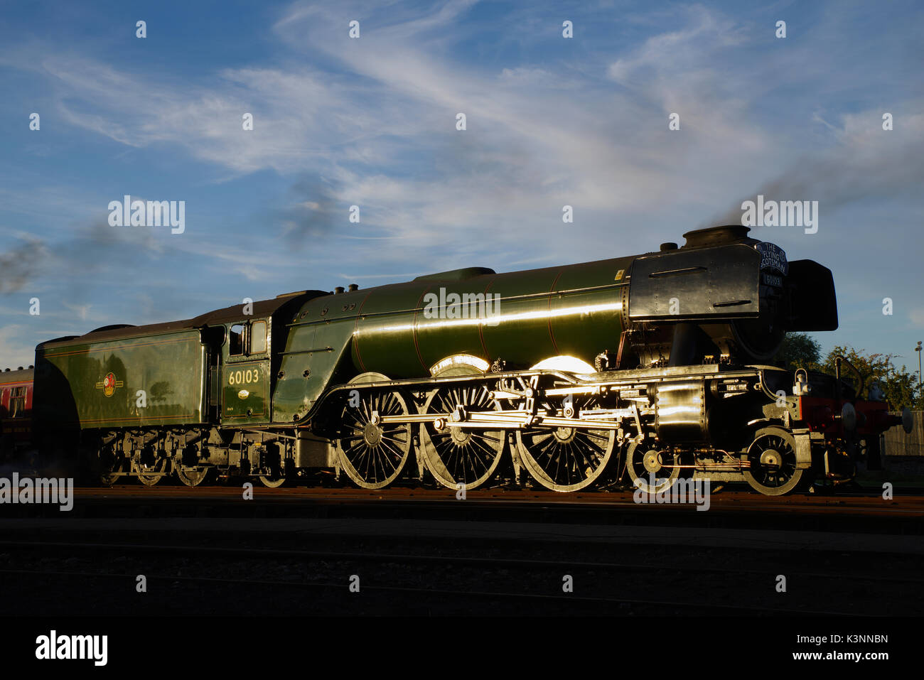 A3 steam engine flying scotsman hi-res stock photography and images - Alamy