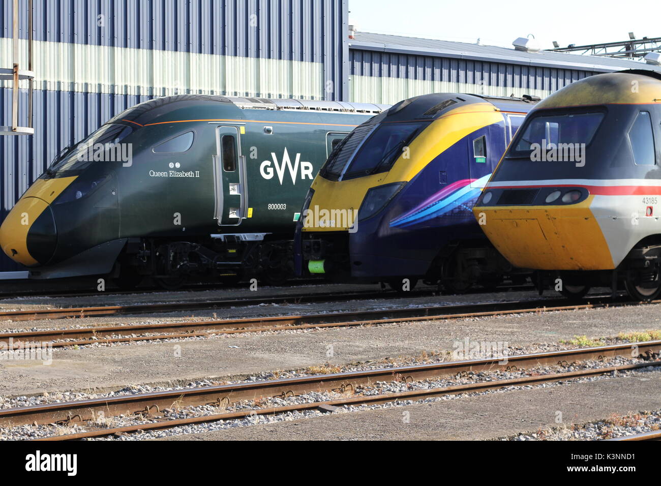 GWR King Class Locomotive 6023 King Edward II with GWR Hall Class ...