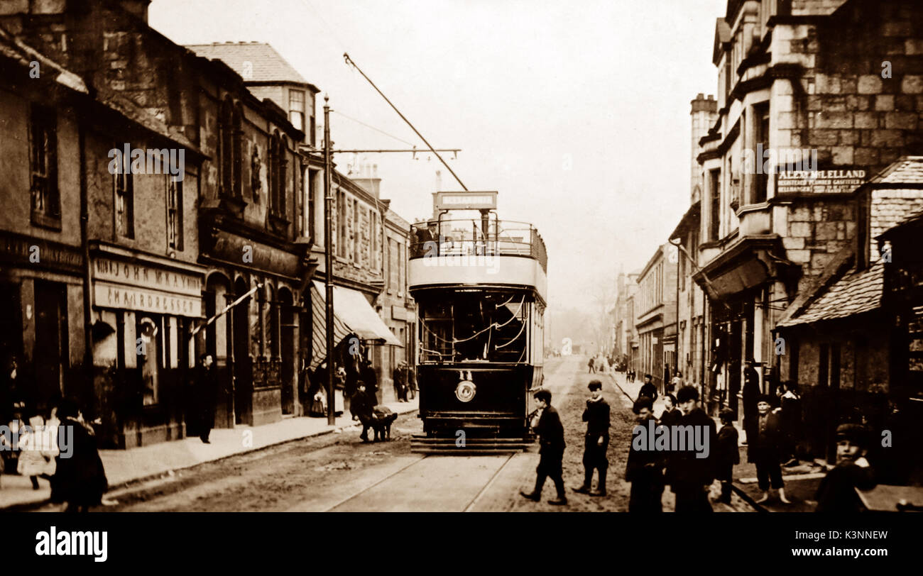 Renton, Vale of Leven, Scotland, early 1900s Stock Photo - Alamy