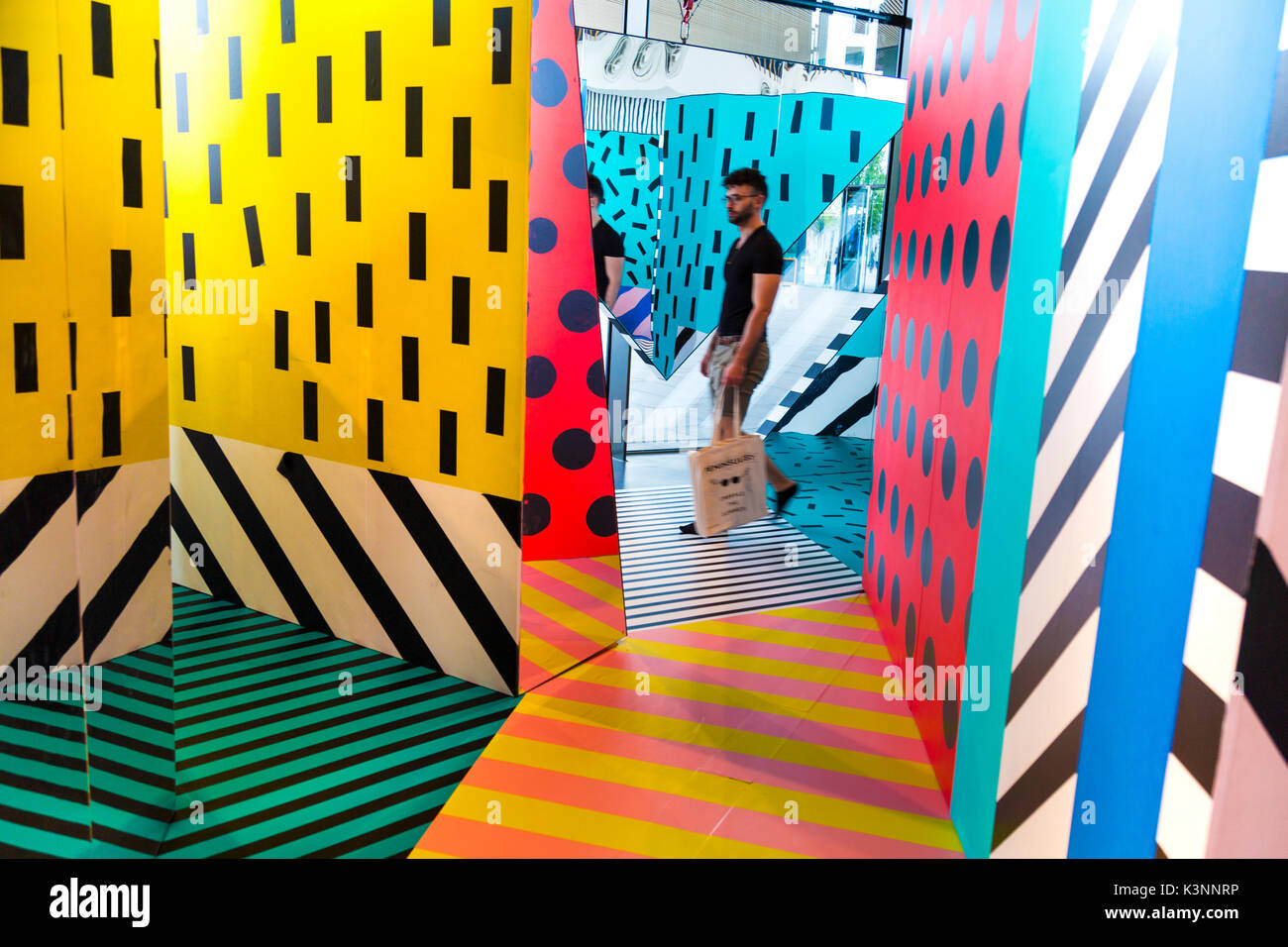 WALALA X PLAY installation by Camille Walala at the NOW Gallery, London ...
