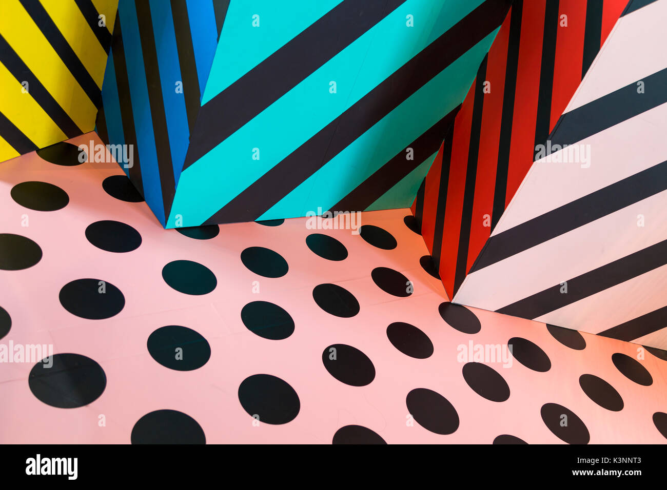 WALALA X PLAY installation by Camille Walala at the NOW Gallery, London ...
