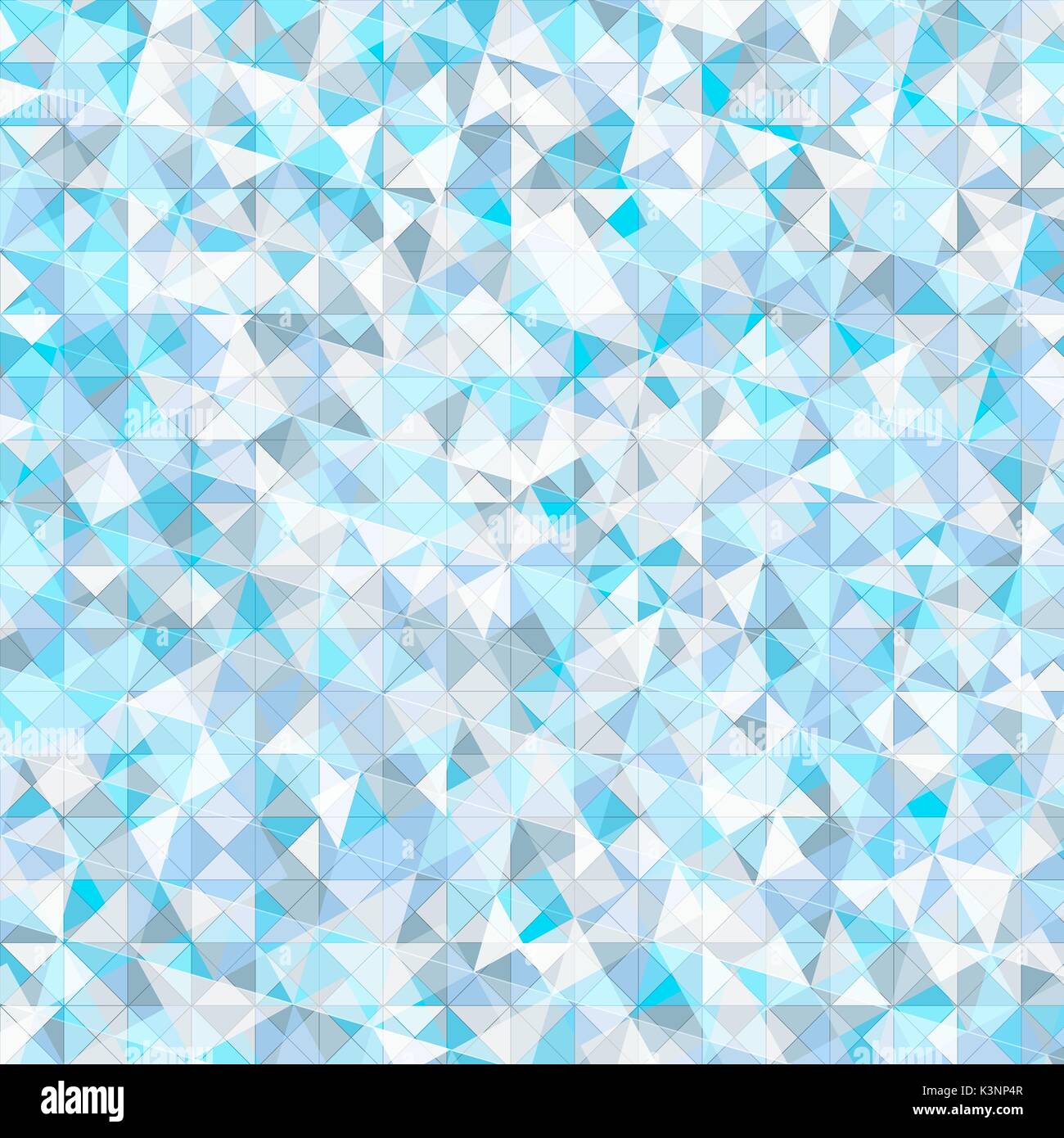 Abstract blue triangle geometrical background, Vector Illustration ...