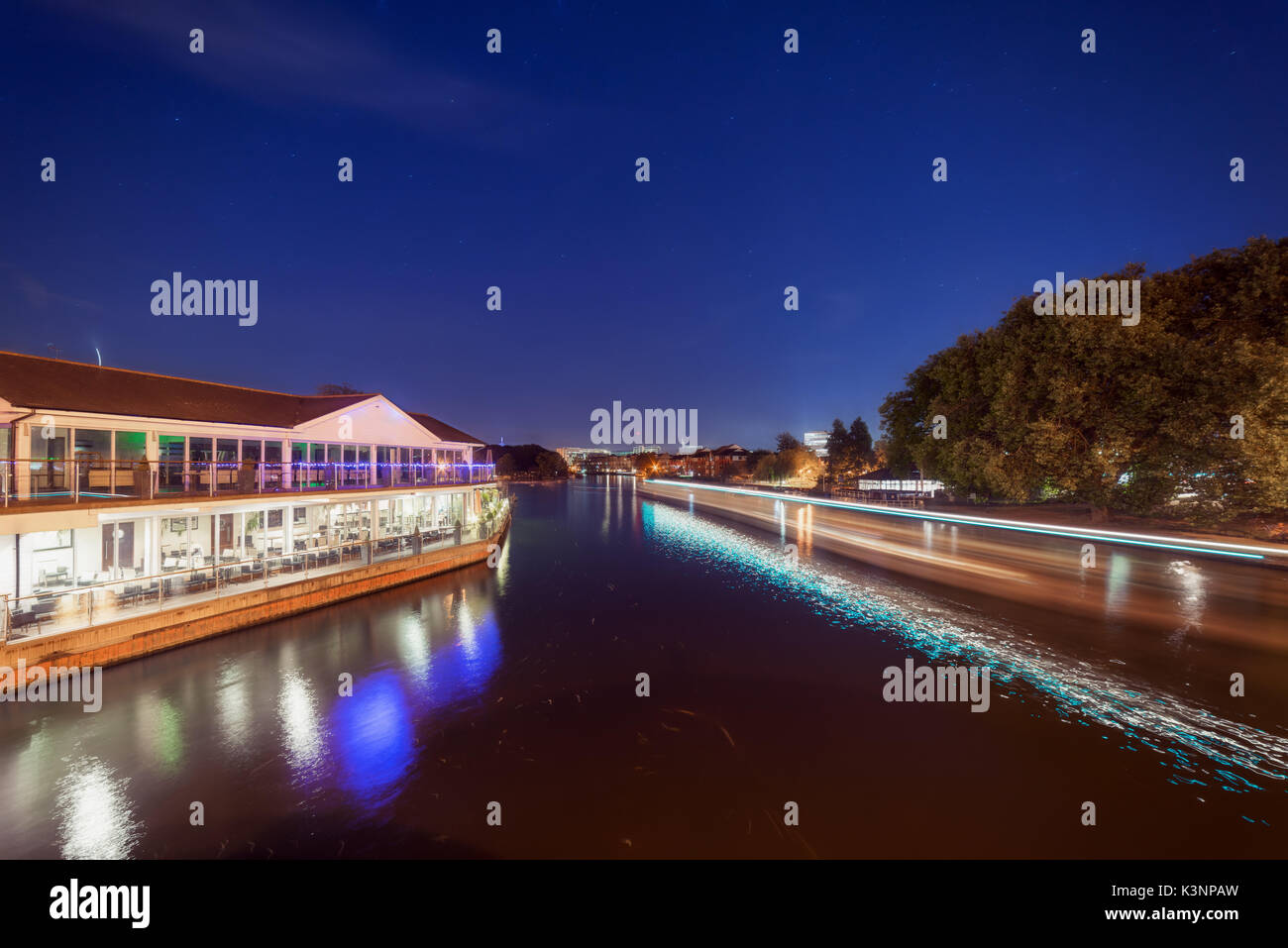 The River Thames at Reading in Berkshire, UK Stock Photo - Alamy