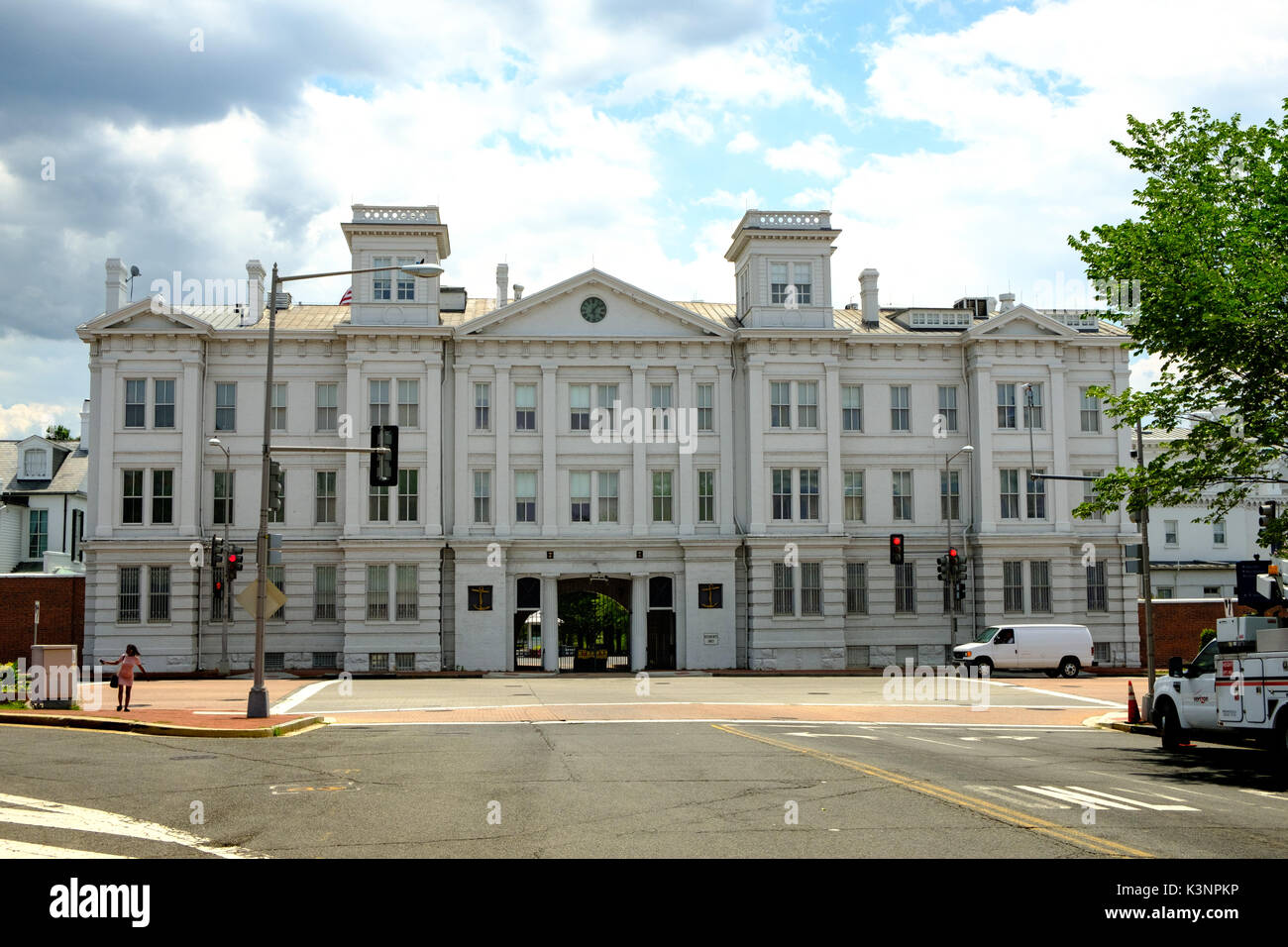Washington navy yard main gate hi-res stock photography and images - Alamy