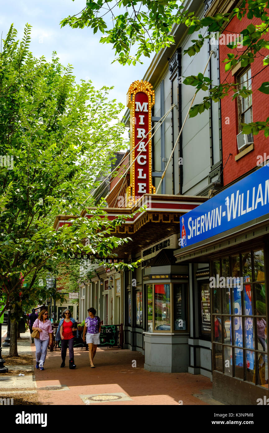 Miracle Theater, 535 8th Street SE, Washington DC Stock Photo - Alamy