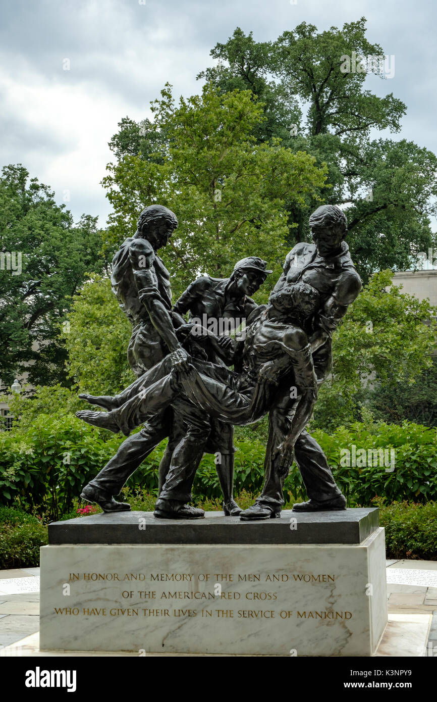American Red Cross Memorial, American Red Cross Headquarters, D Street ...