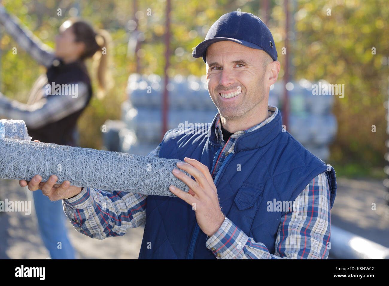 construction worker ready for job Stock Photo - Alamy