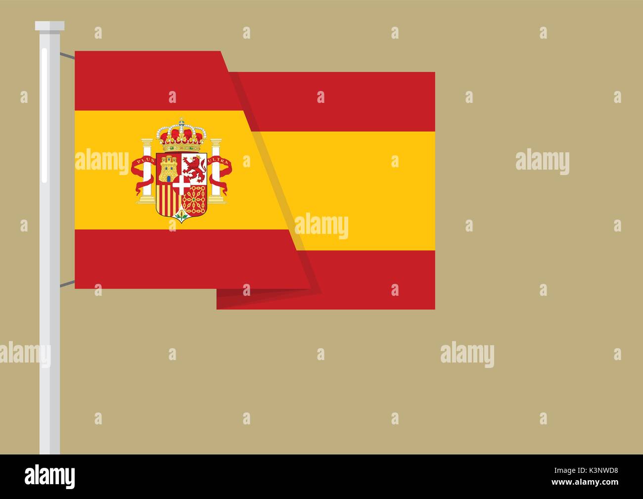 Spain national day october Stock Vector Images - Alamy