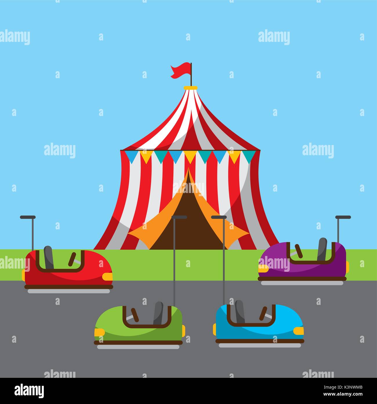 Car show poster Stock Vector Images - Alamy