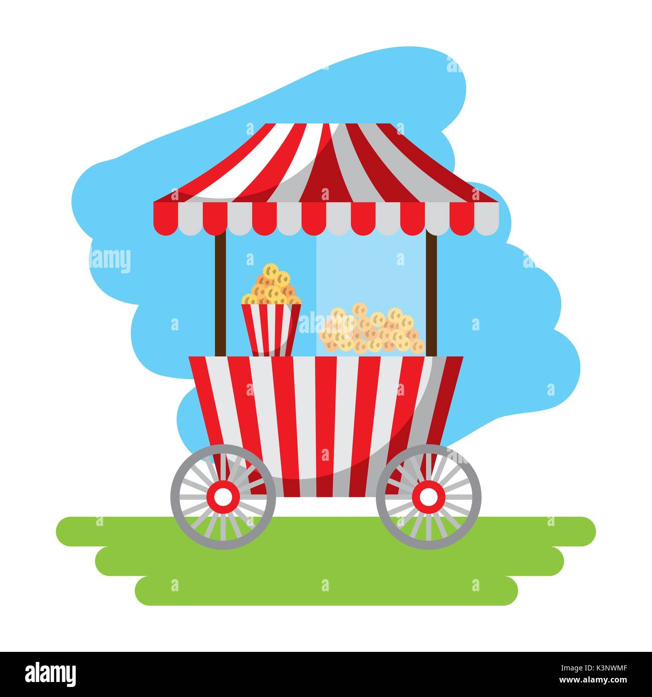 County fair booth Cut Out Stock Images & Pictures - Alamy